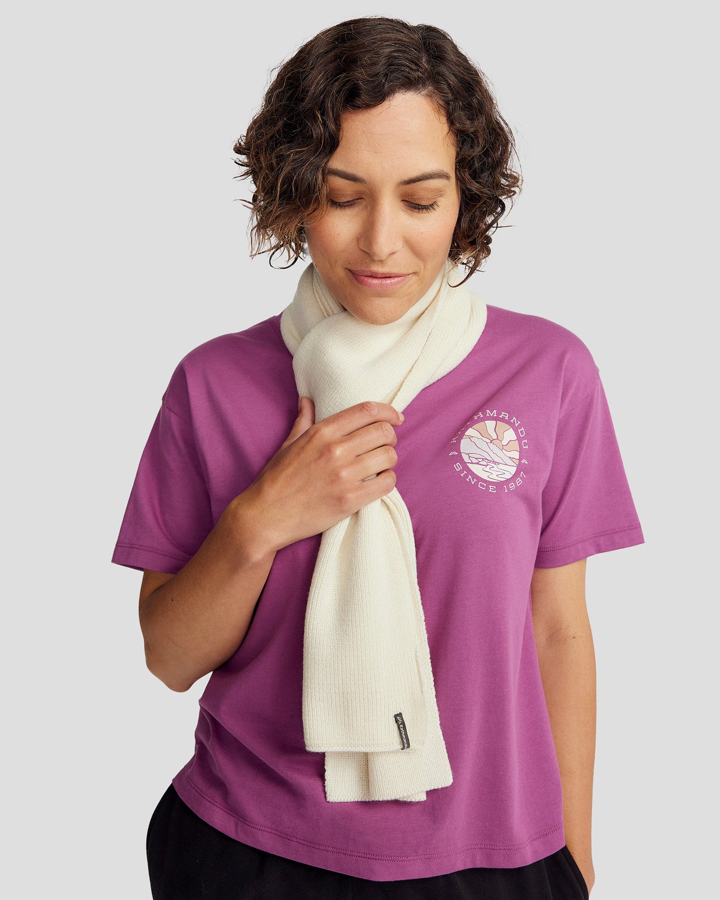Fyfe Scarf - Natural – Kathmandu NZ