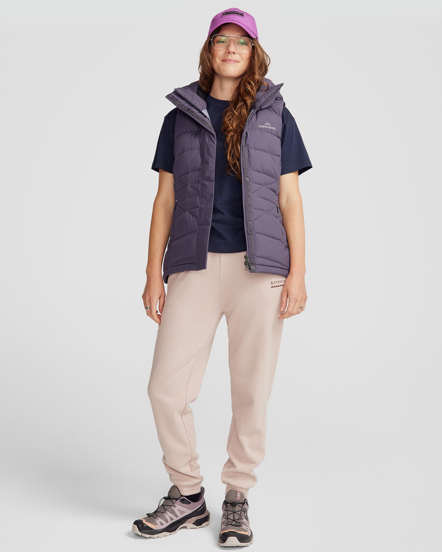 Women's Winterburn Hooded Down Vest - Orbit – Kathmandu NZ