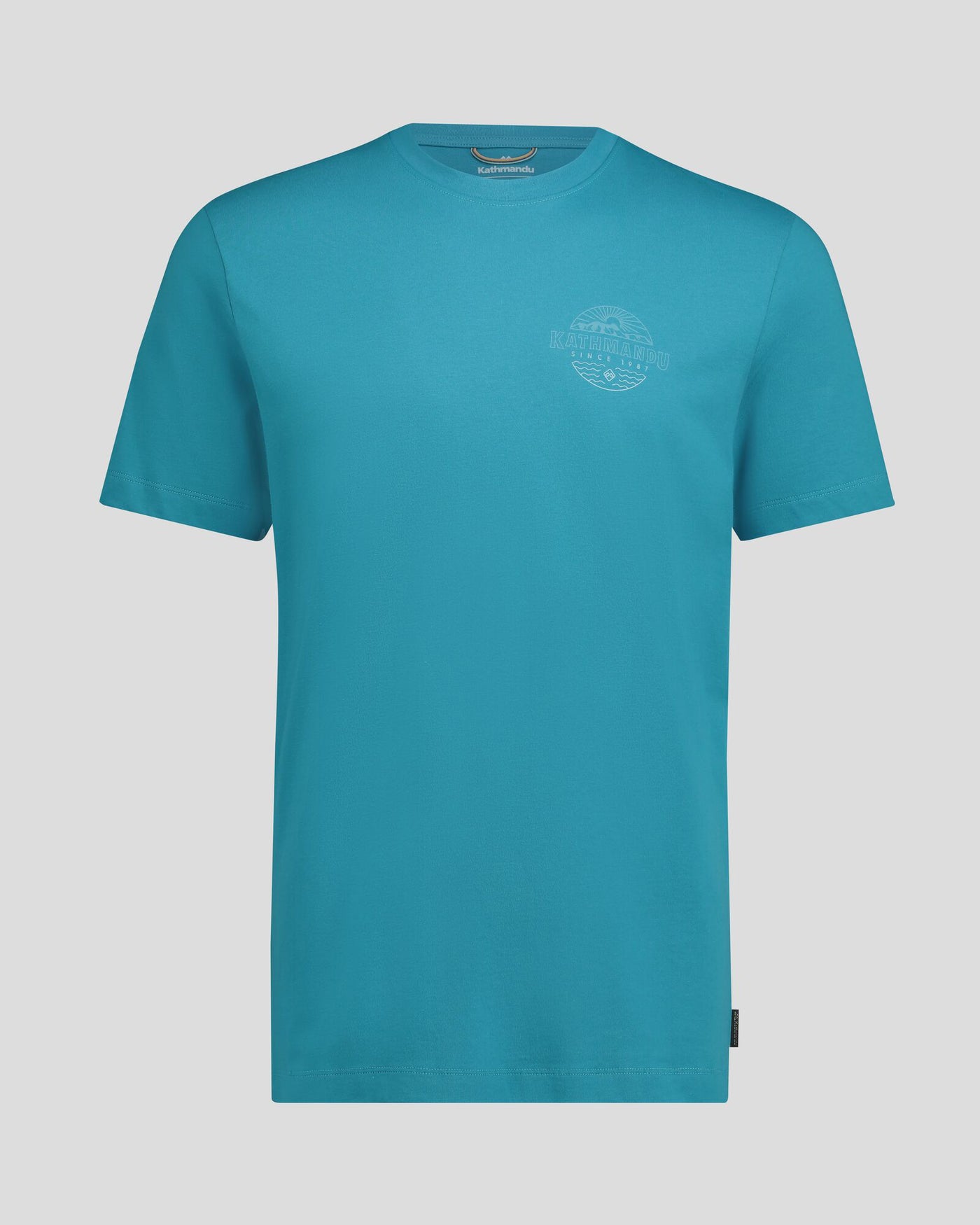 Men's Kathmandu Logo Faded Organic Cotton T-shirt - Eddy – Kathmandu NZ