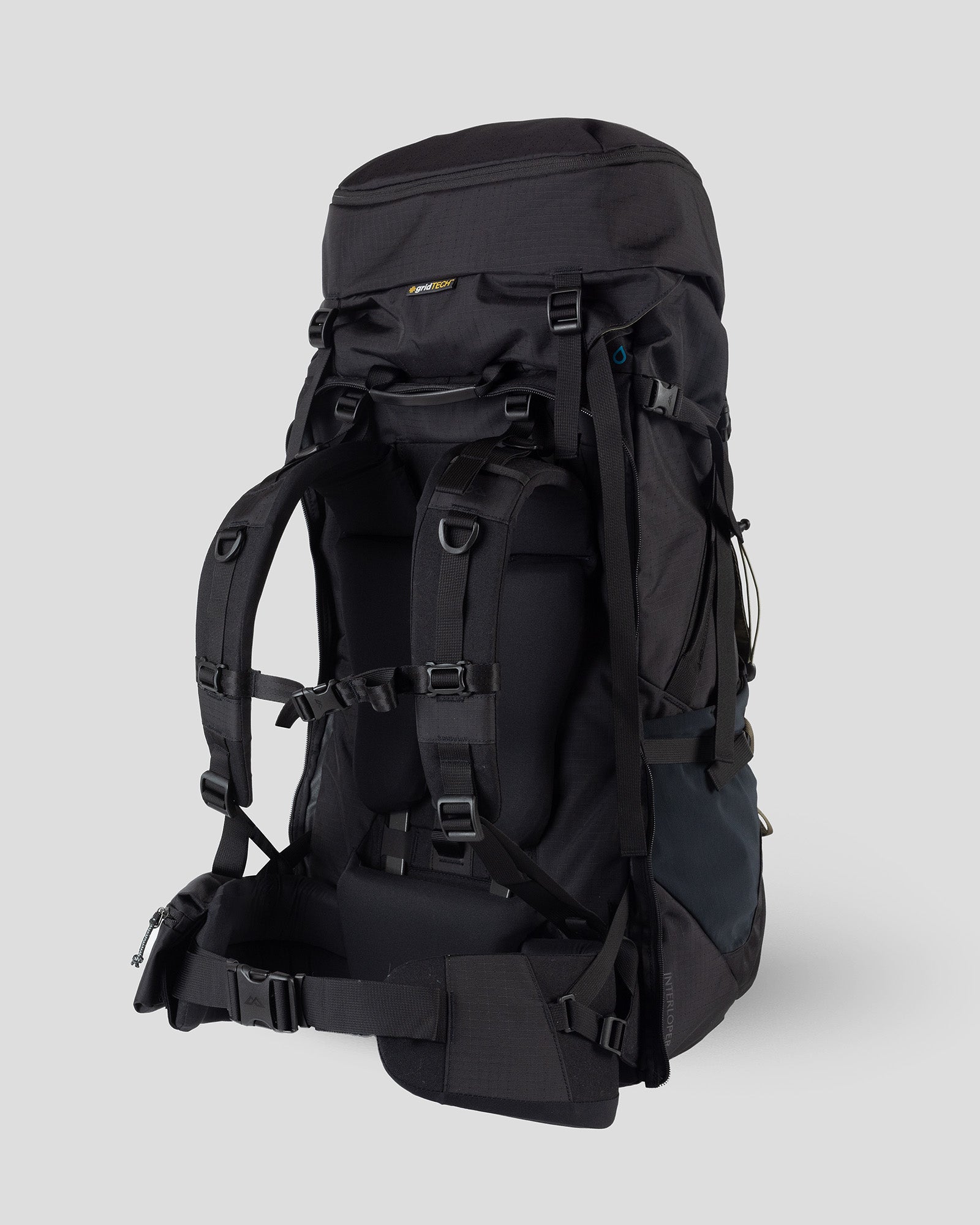 Interloper Pack - 65L - Black Stingray – Kathmandu NZ