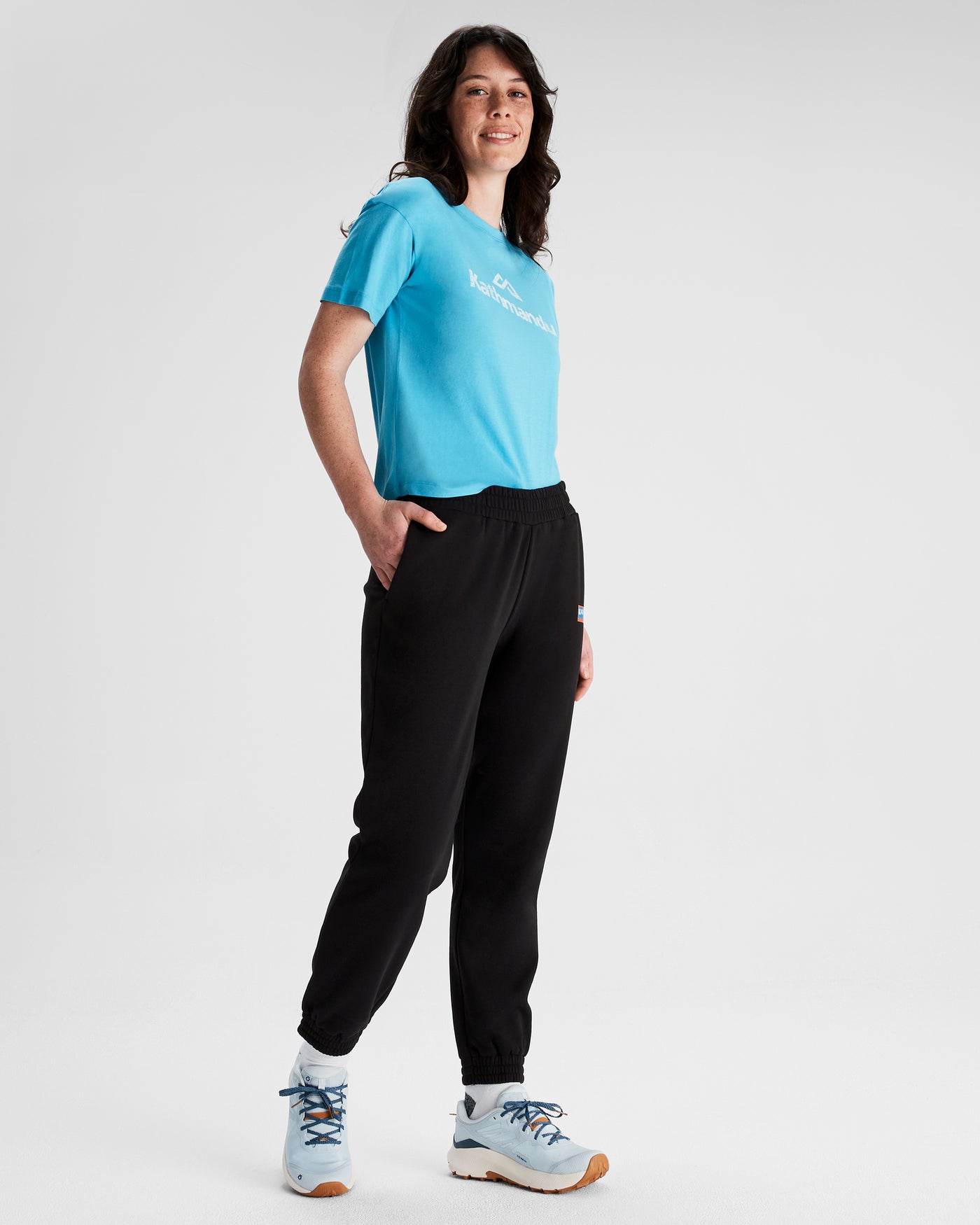 Women's Heritage Logo Slouchy LT BB Jogger Pants - Black Stingray ...