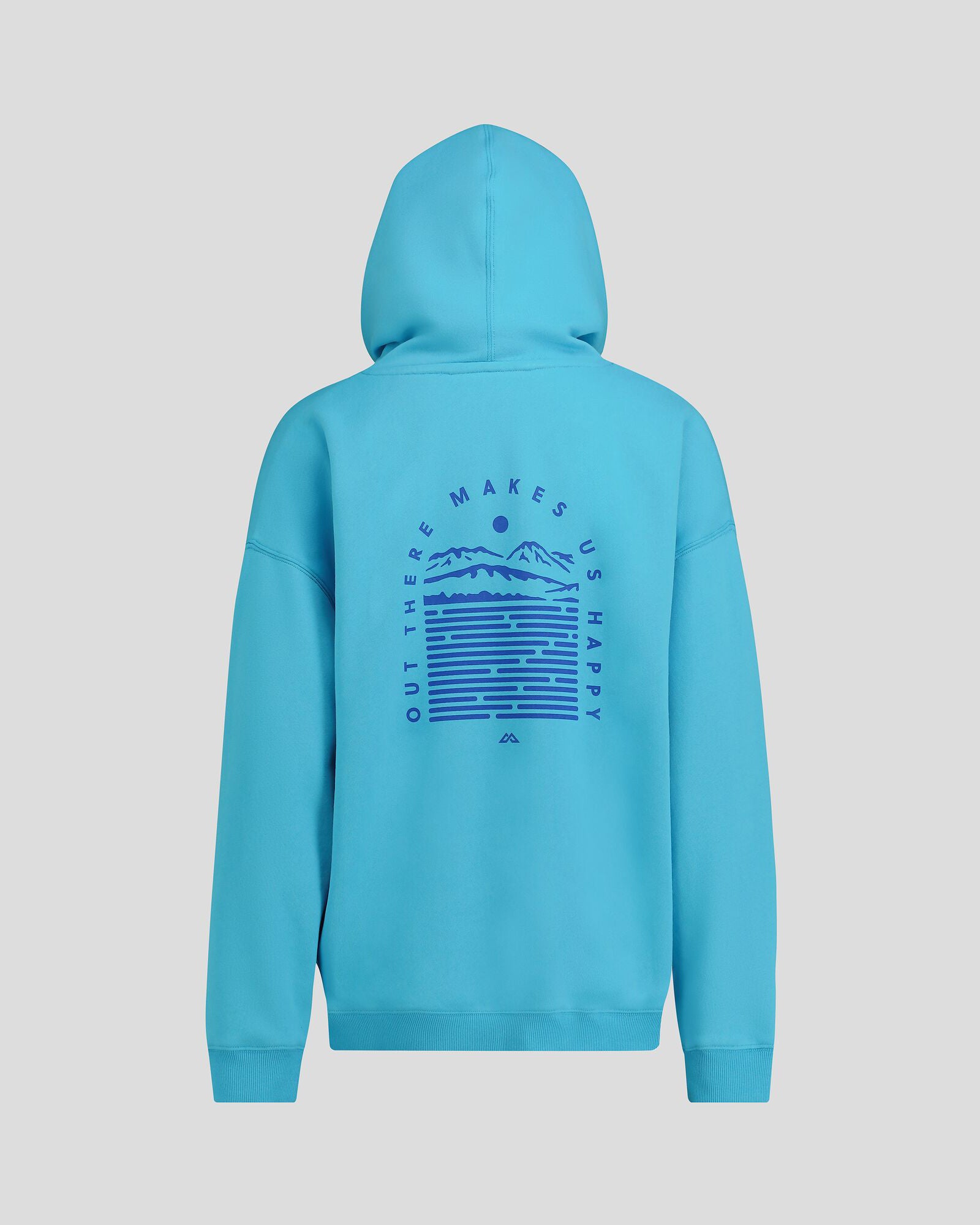 Women's OT Logo Slouchy LT BB Hoodie - Light Sea – Kathmandu NZ