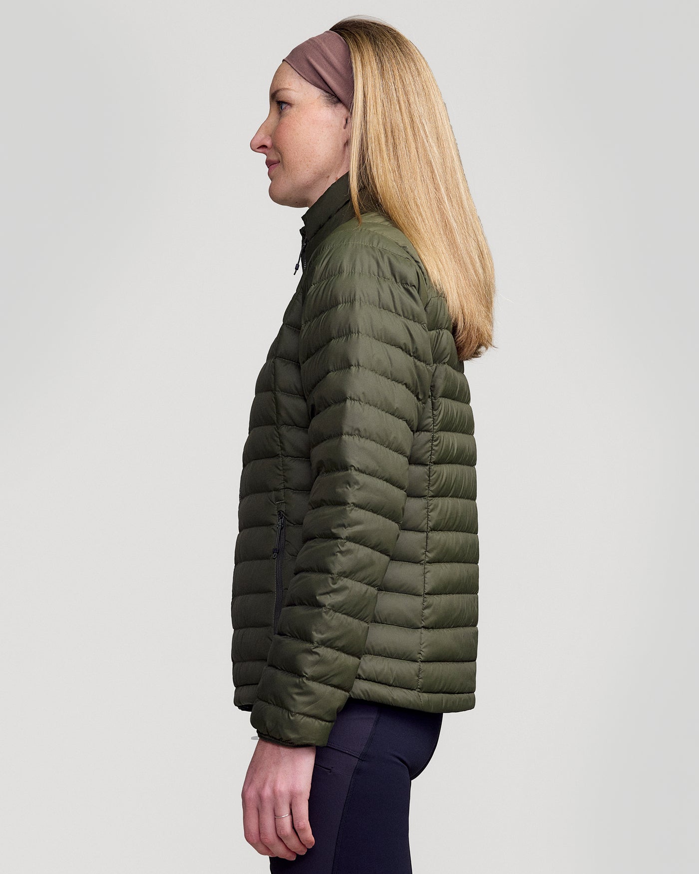 Women's Heli Down Jacket 4.0 - Light Moss – Kathmandu NZ