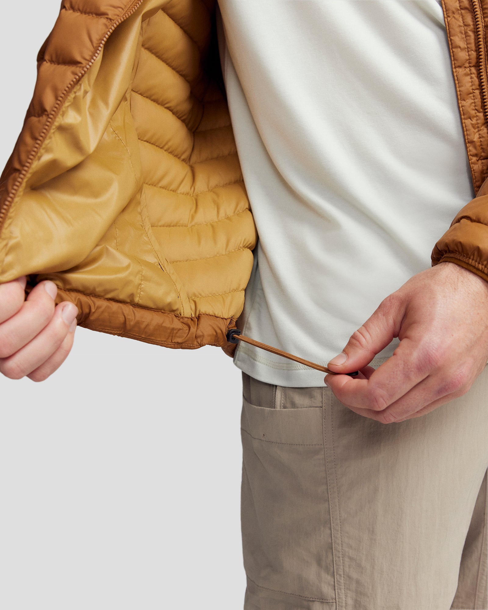 Men's Heli Down Jacket v4 - Bark – Kathmandu NZ