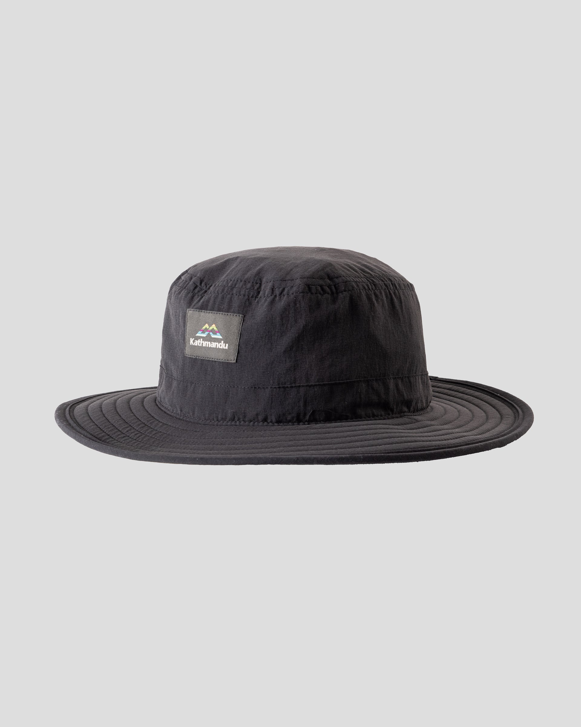 Kids' EVRY-Day UPF 50+ Wide Brim Hat - Black – Kathmandu NZ