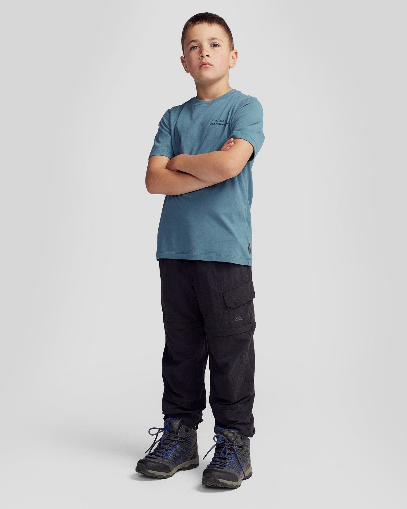 Kids’ EVRY - Day Convertible Pants - Black – Kathmandu NZ