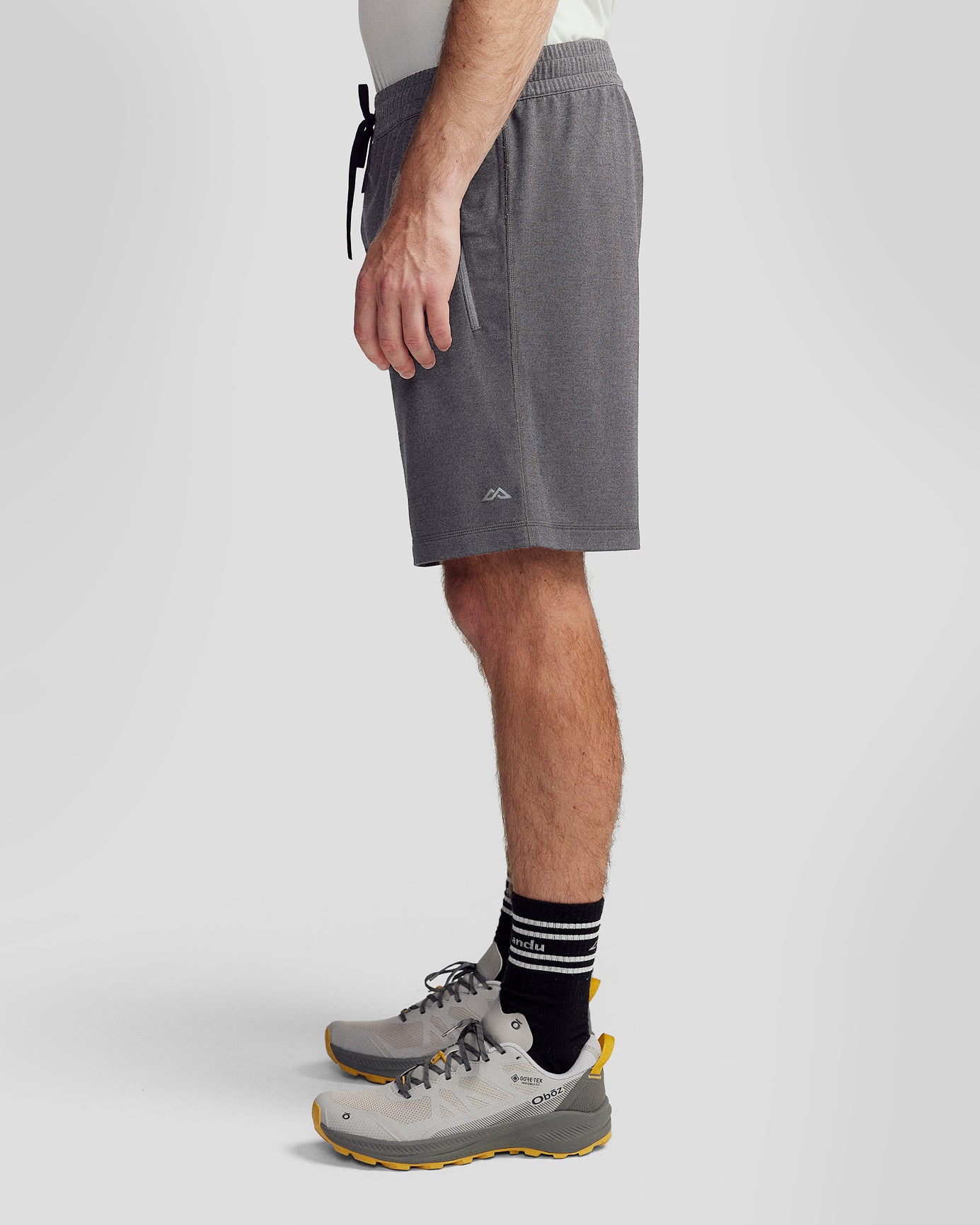 Men’s Anytime 7” Shorts - Mid Grey Marle – Kathmandu NZ