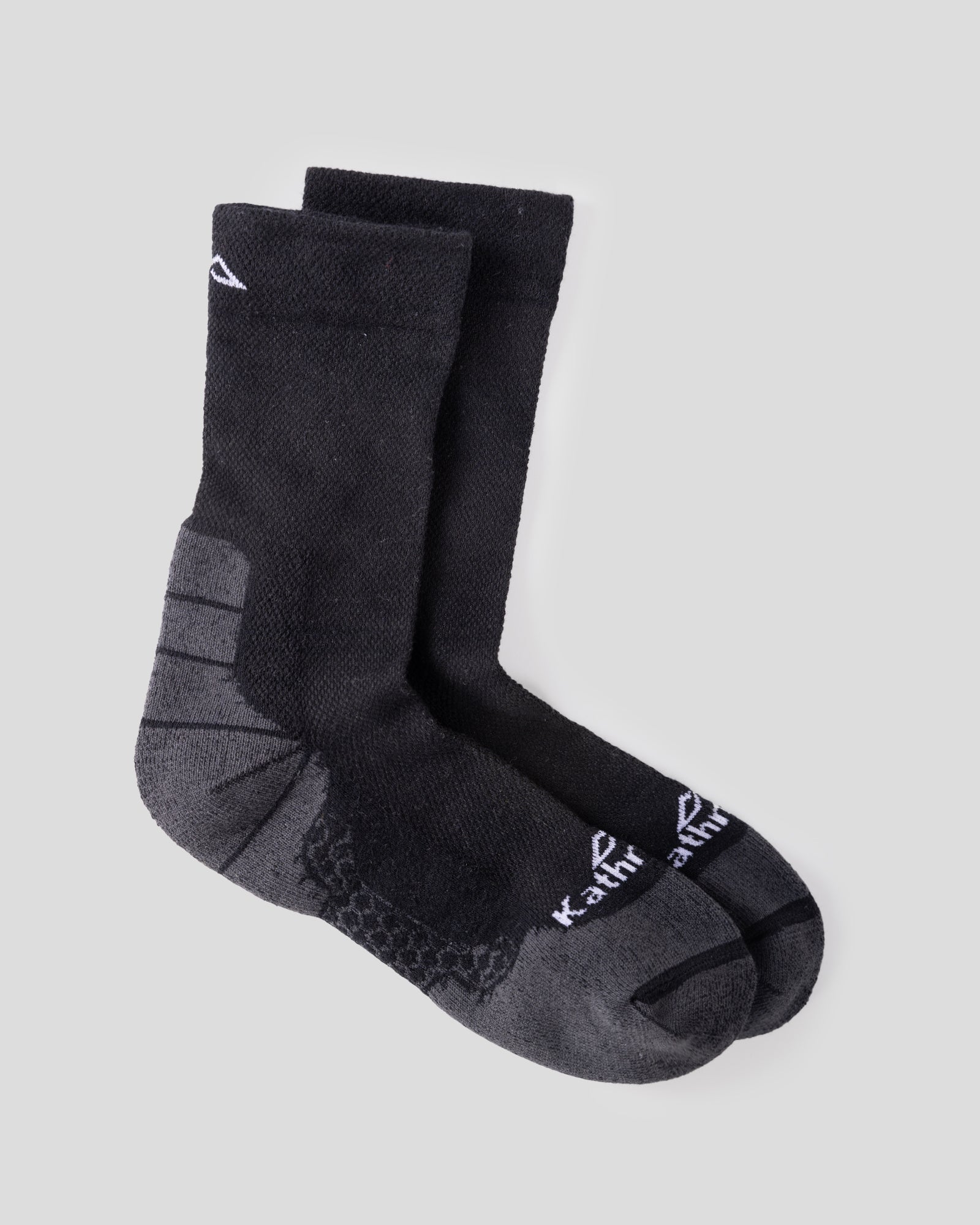 Trailhead driMOTION Mid Calf Socks - Black Stingray – Kathmandu NZ
