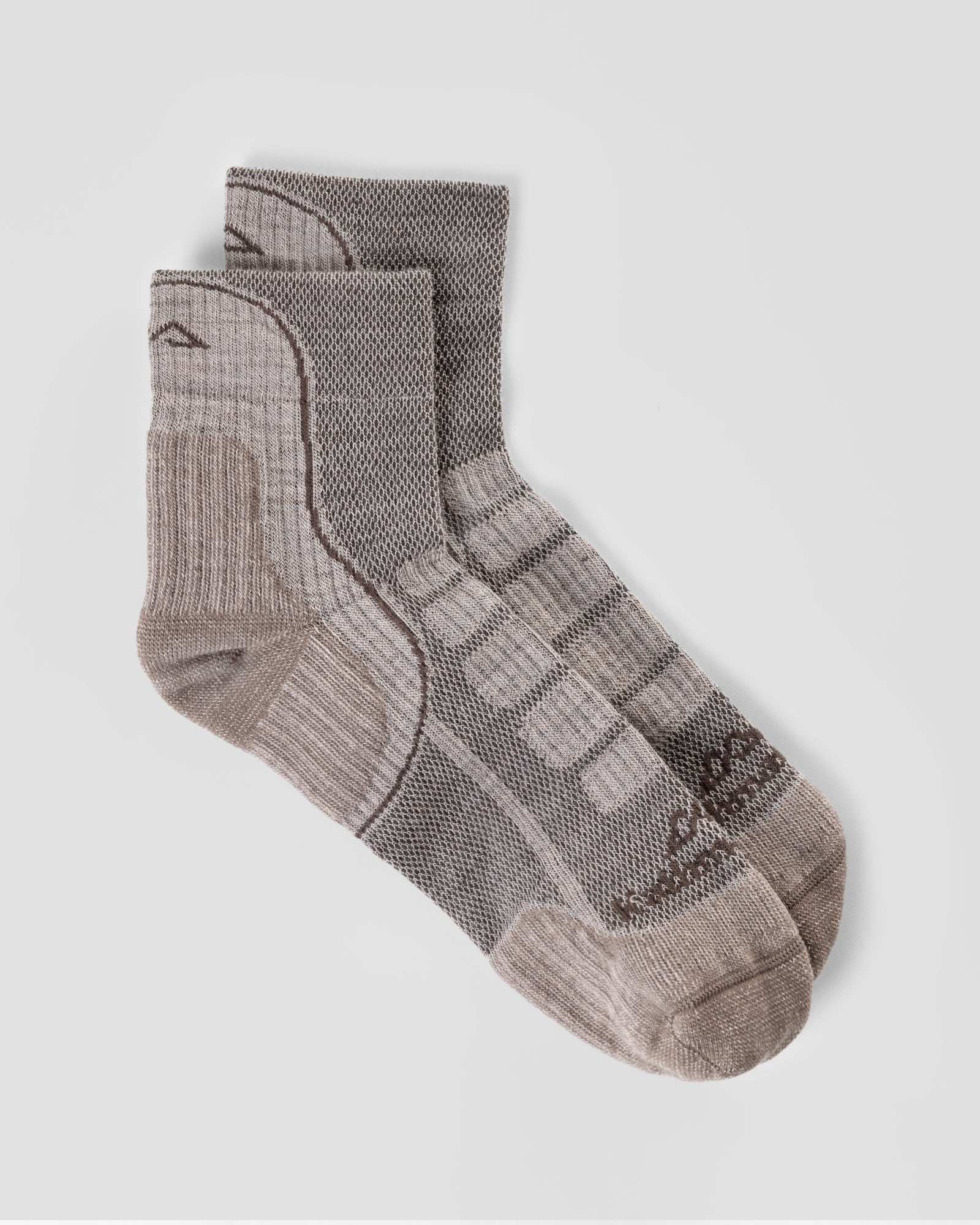 Ridge Wool Blend ¼ Crew Sock - Oatmeal – Kathmandu NZ