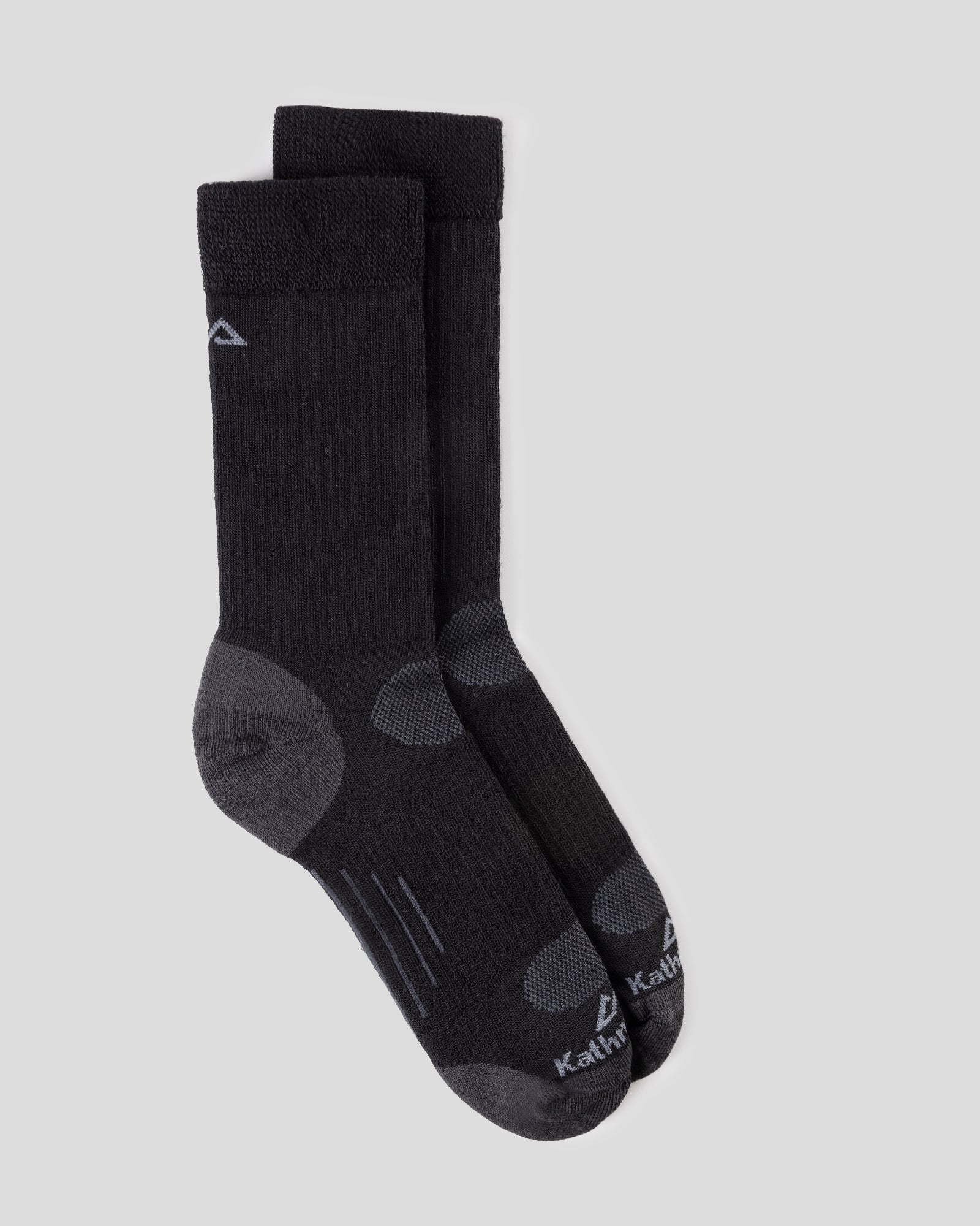Ridge Wool Blend Mid Calf Sock - Black Stingray – Kathmandu NZ