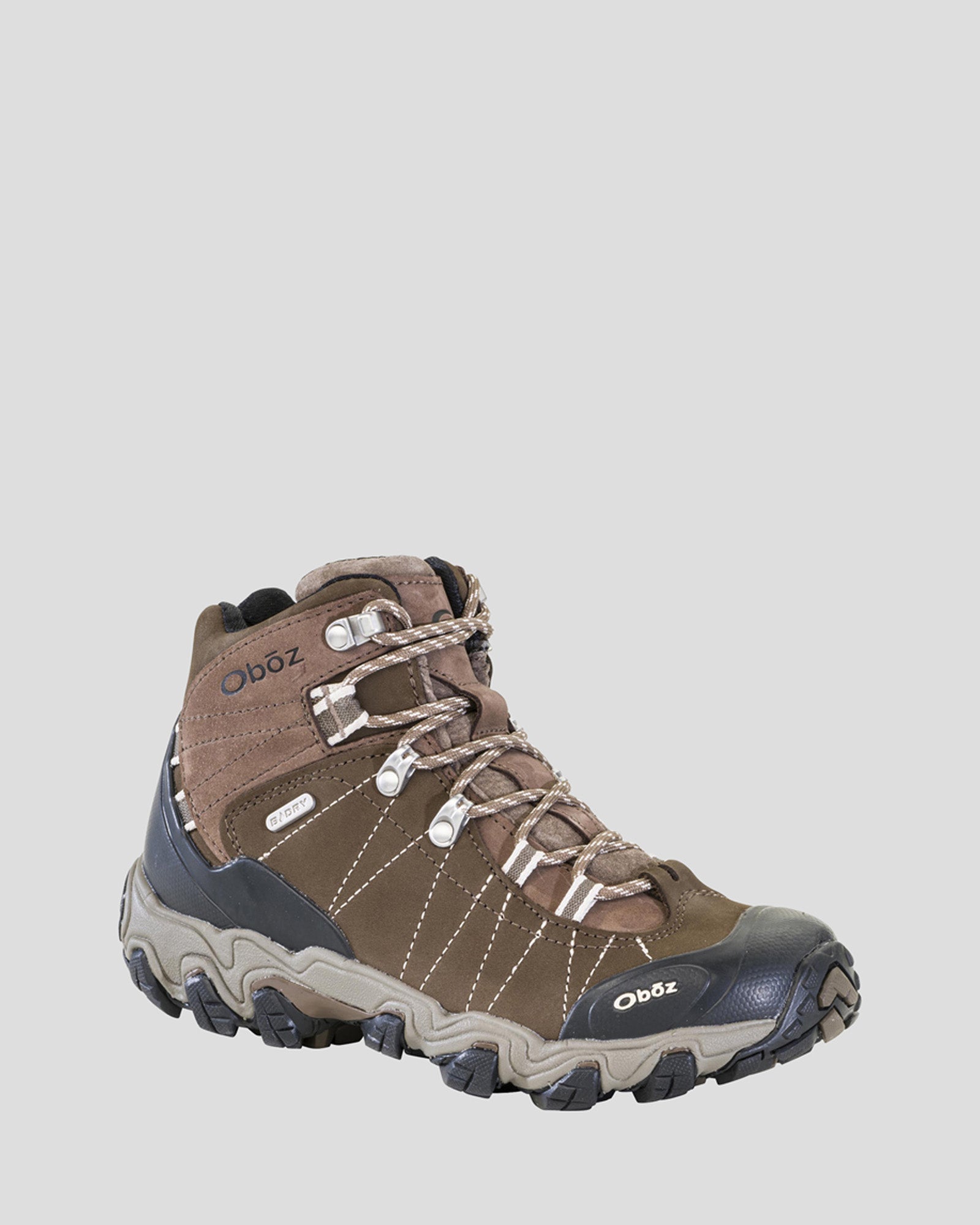 Women's Oboz Bridger Waterproof Mid Hiking Boots Wide - Walnut ...