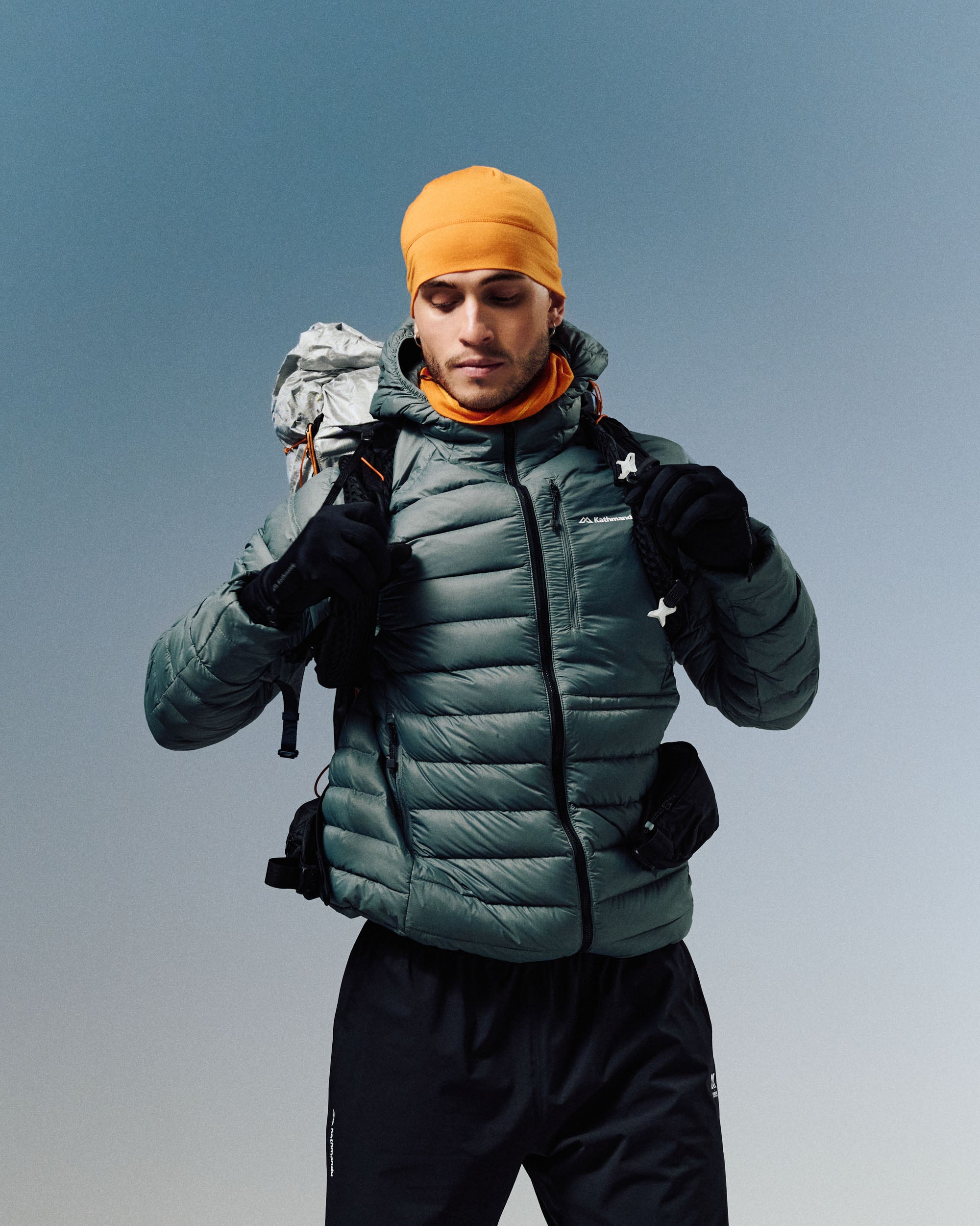 Men's XT Series Cordura LT Down Hooded Jacket - Moon – Kathmandu NZ