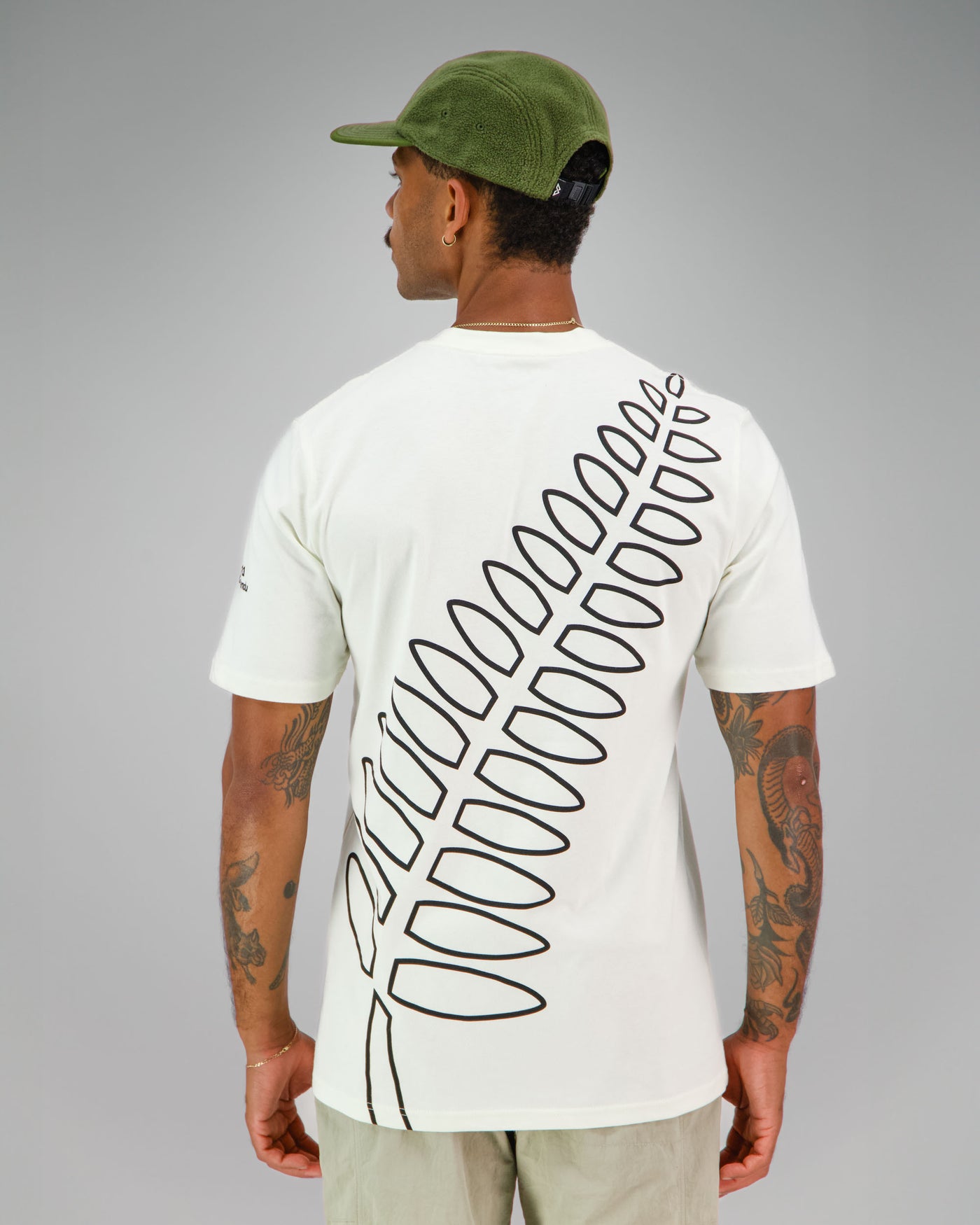 Men's Relaxed T-Shirt - SPT Natural | New Zealand Team Supporters Coll ...