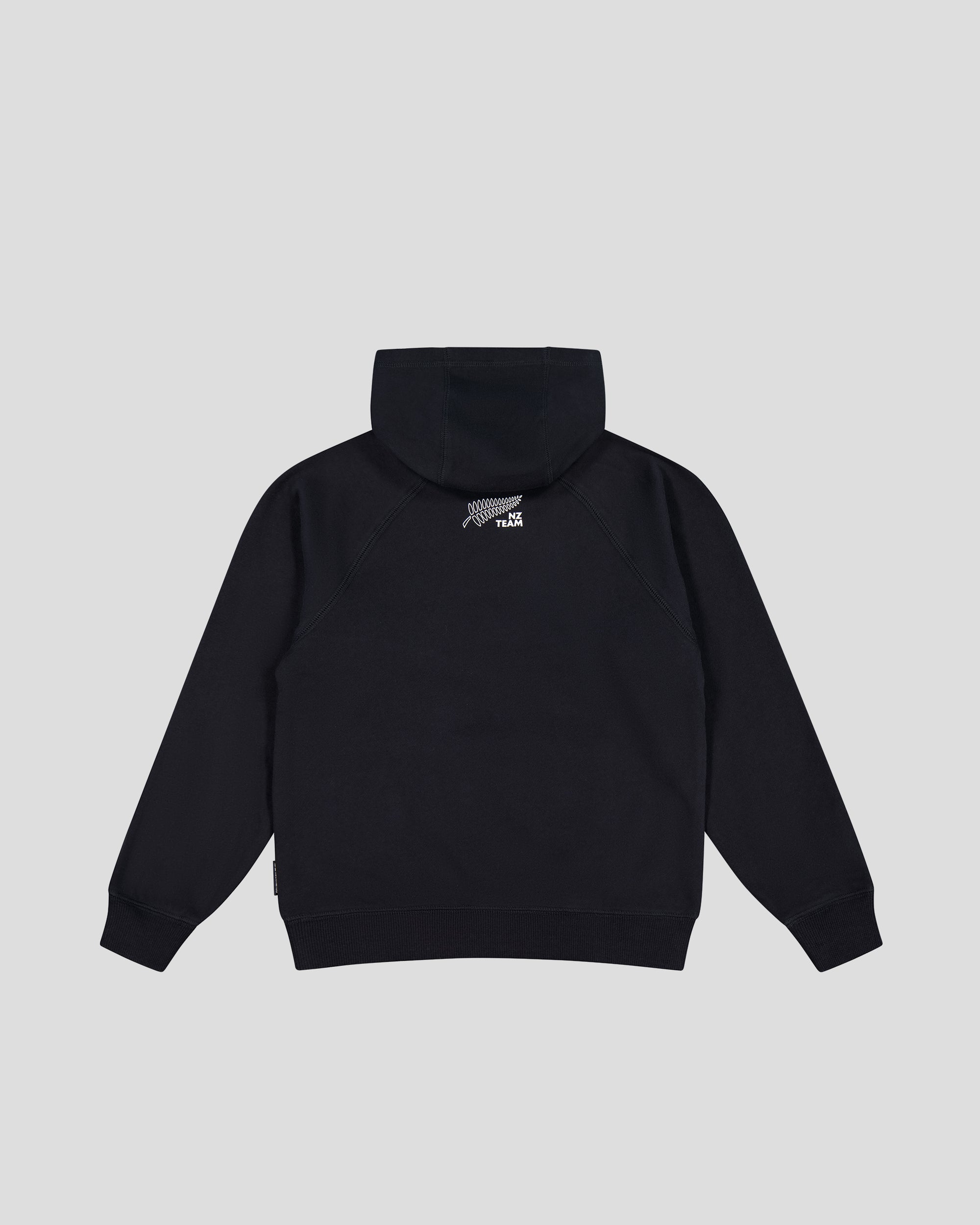 Kids Heritage Logo Hoodie - SPT Black | New Zealand Team Supporters Co ...