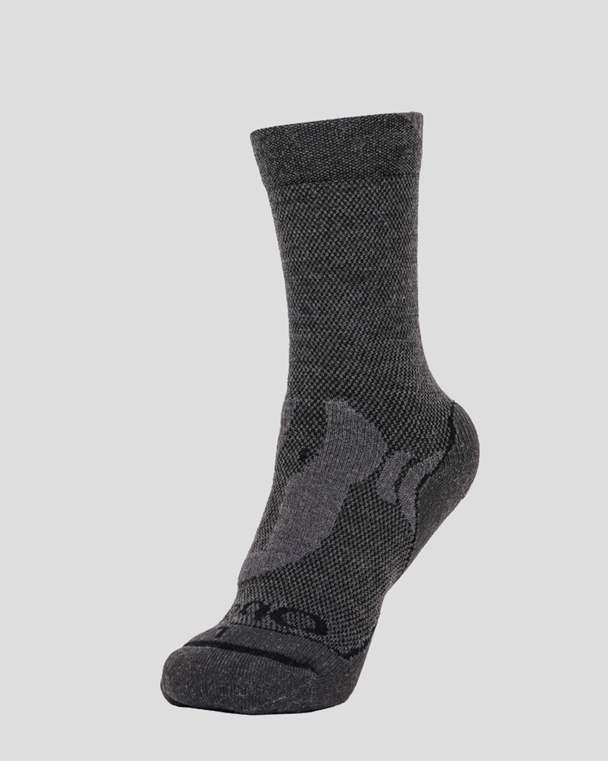 Oboz Sawtooth Midweight Hike Sock - Hazy Gray – Kathmandu NZ